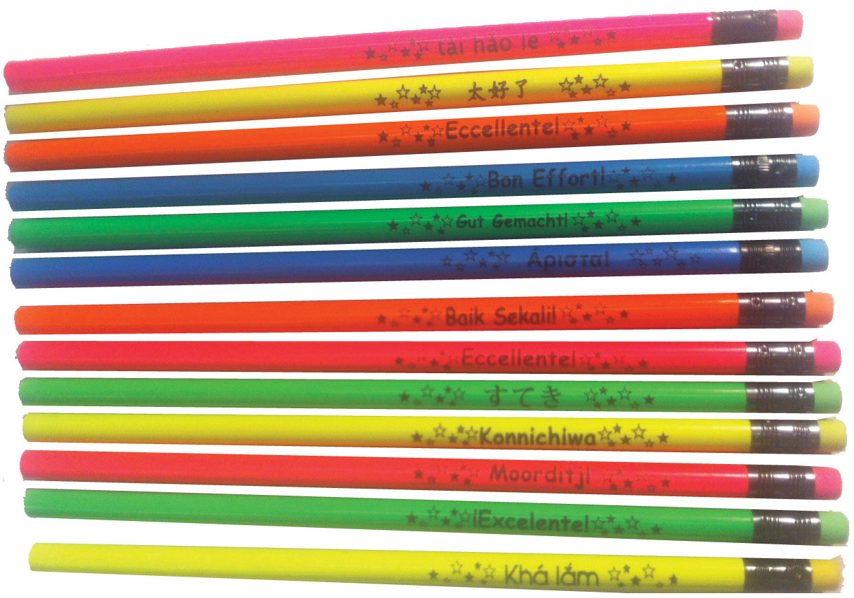 Pencils | Student Rewards in Target Language – LTA Education